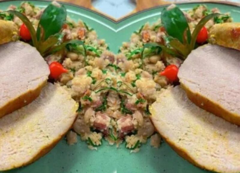 Lombo com Feijão Tropeiro Cremoso do Chef – Receita Grátis